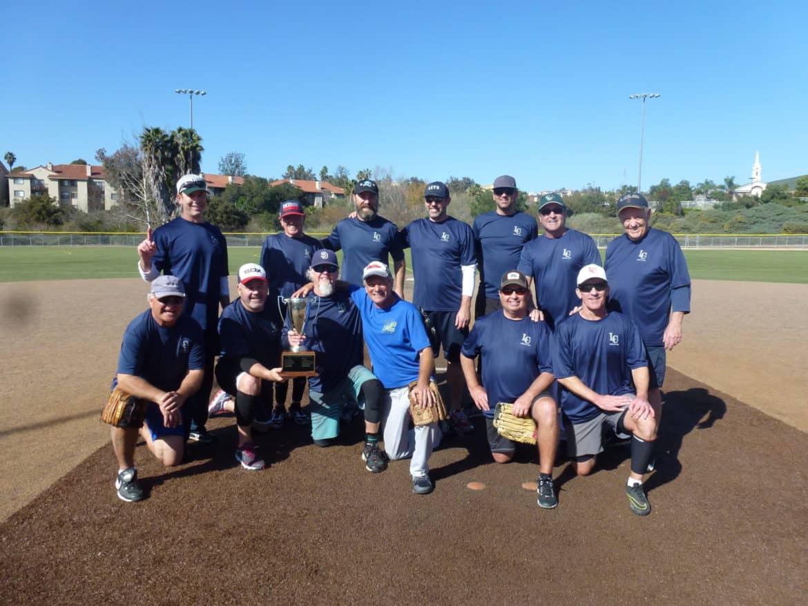 2016-17 LC35 Winter Softball Champions- The Crew