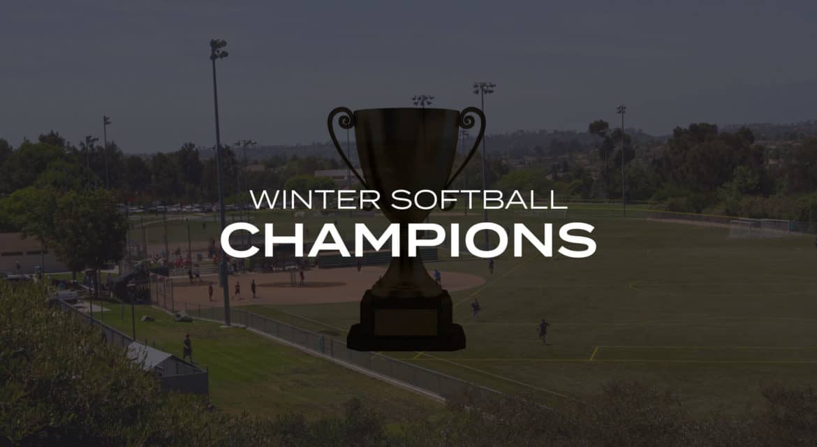 Winter Softball Champions | La Costa 35 Athletic Club